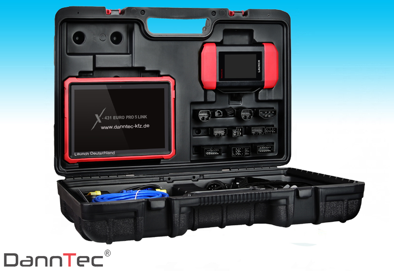 7. Launch X431 PRO 5 Link PKW u. LKW Software – Danntec KFZ
